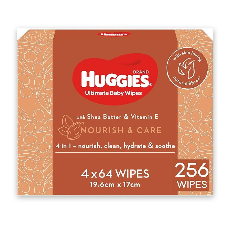 Huggies Nourish And Care Wipes