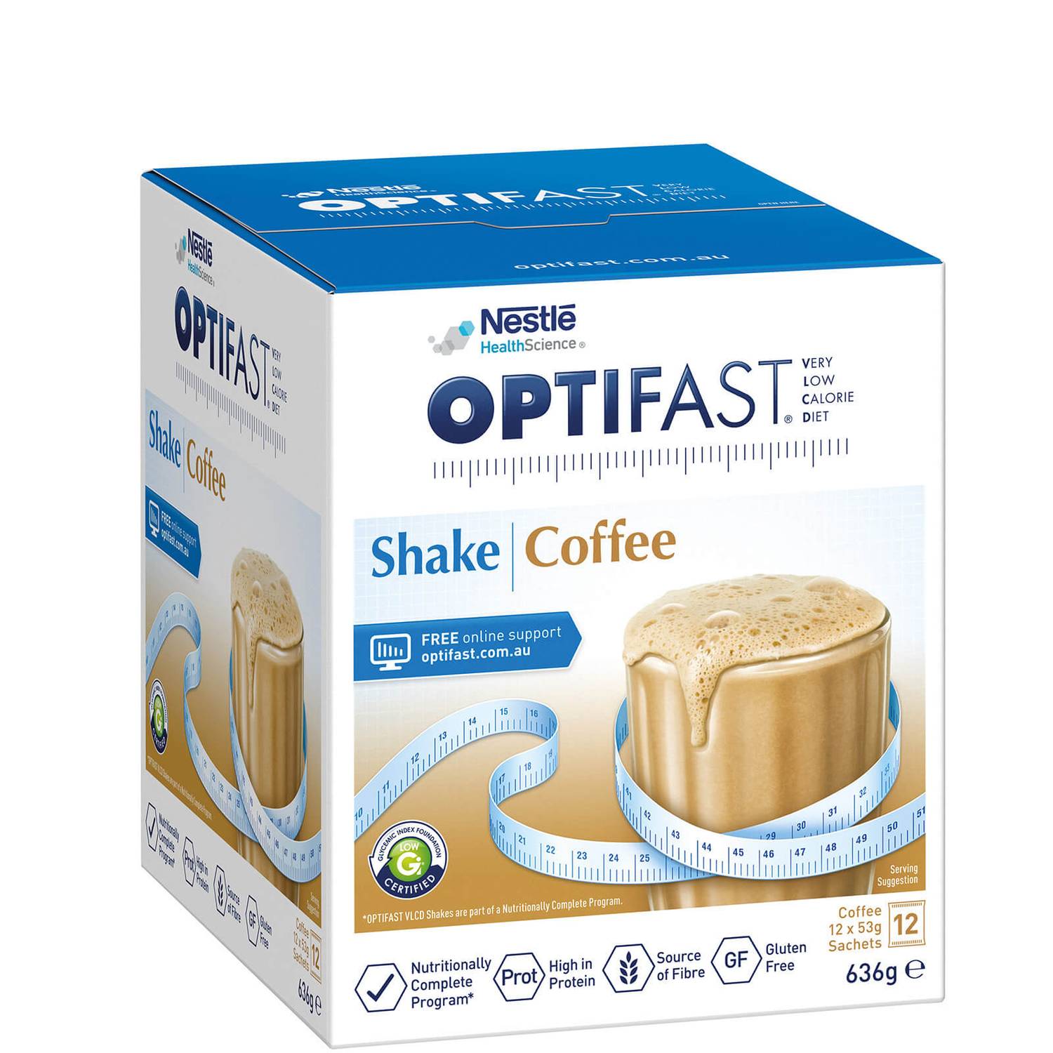 Optifast VLCD Shake 53g Sachet | Pack of 12