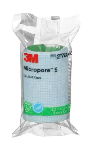3M Micropore S Surgical Tape - Single Roll | Gentle Adhesive