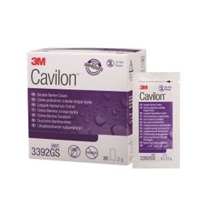 3M Cavilon Barrier Cream 2g Pack | Skin Protection | Pack of 20 Sachets