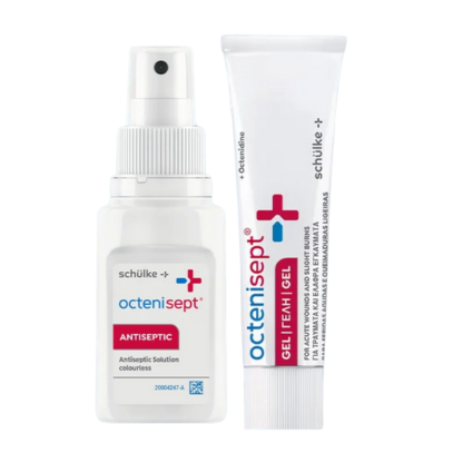 Octenisept Antiseptic Spray 50mL - Antimicrobial Skin & Wound Cleanser