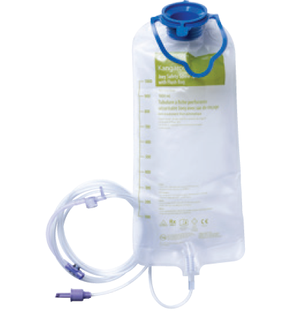 Kangaroo Joey RTH feed and flush set without inline medication port (n