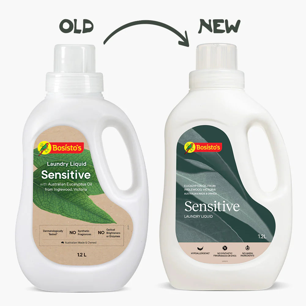 Bosisto's Sensitive Laundry Liquid 1.2L