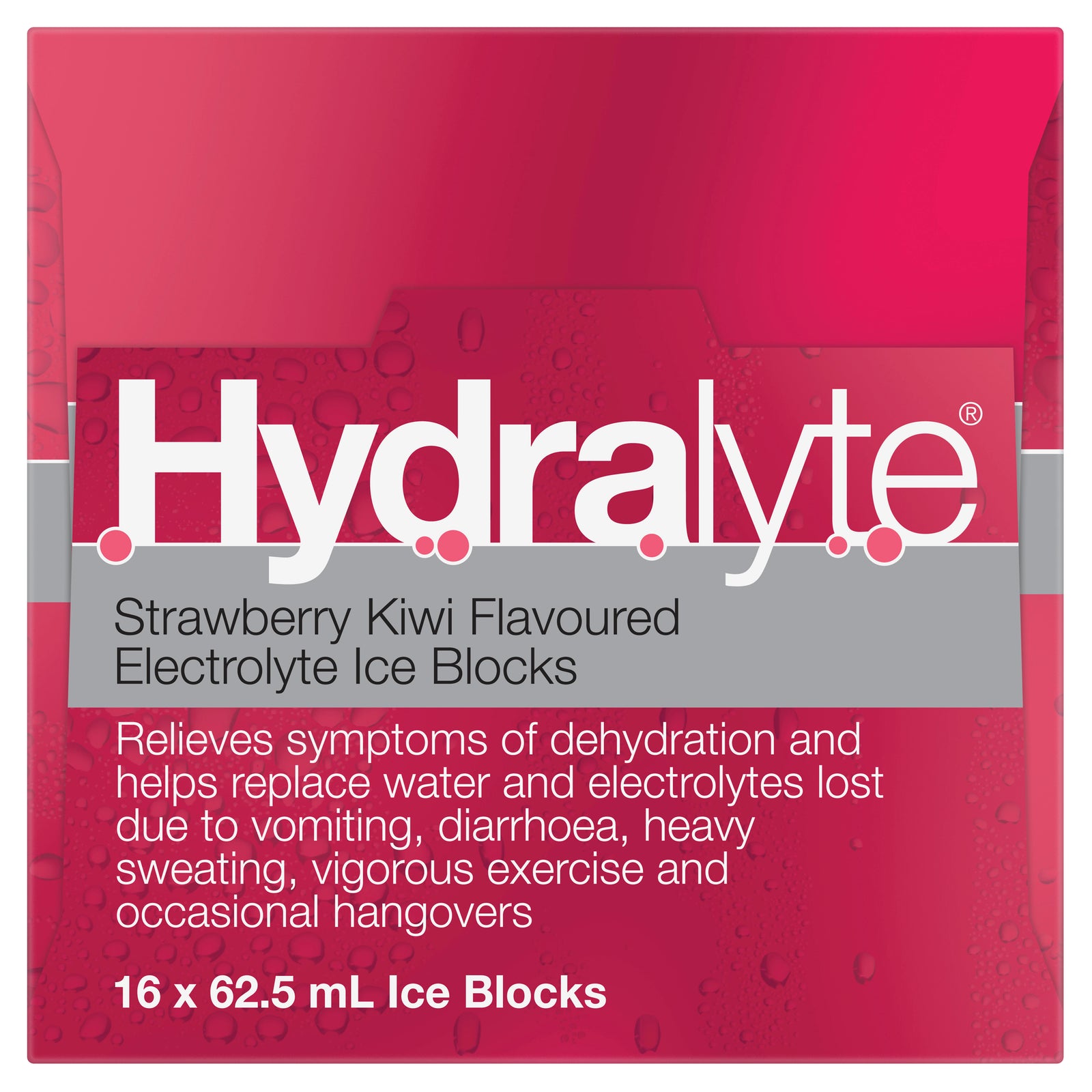 Hydralyte Ice Block 62.mL | Pack of 16