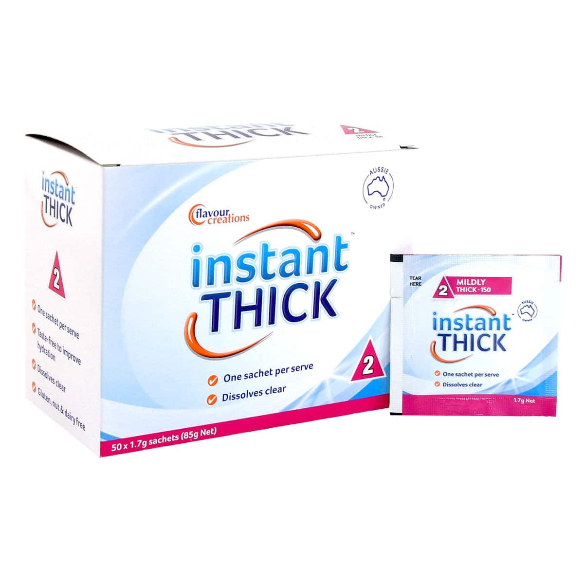 Flavour Creations Instant Thick Single Serve Powder Sachets | Pack