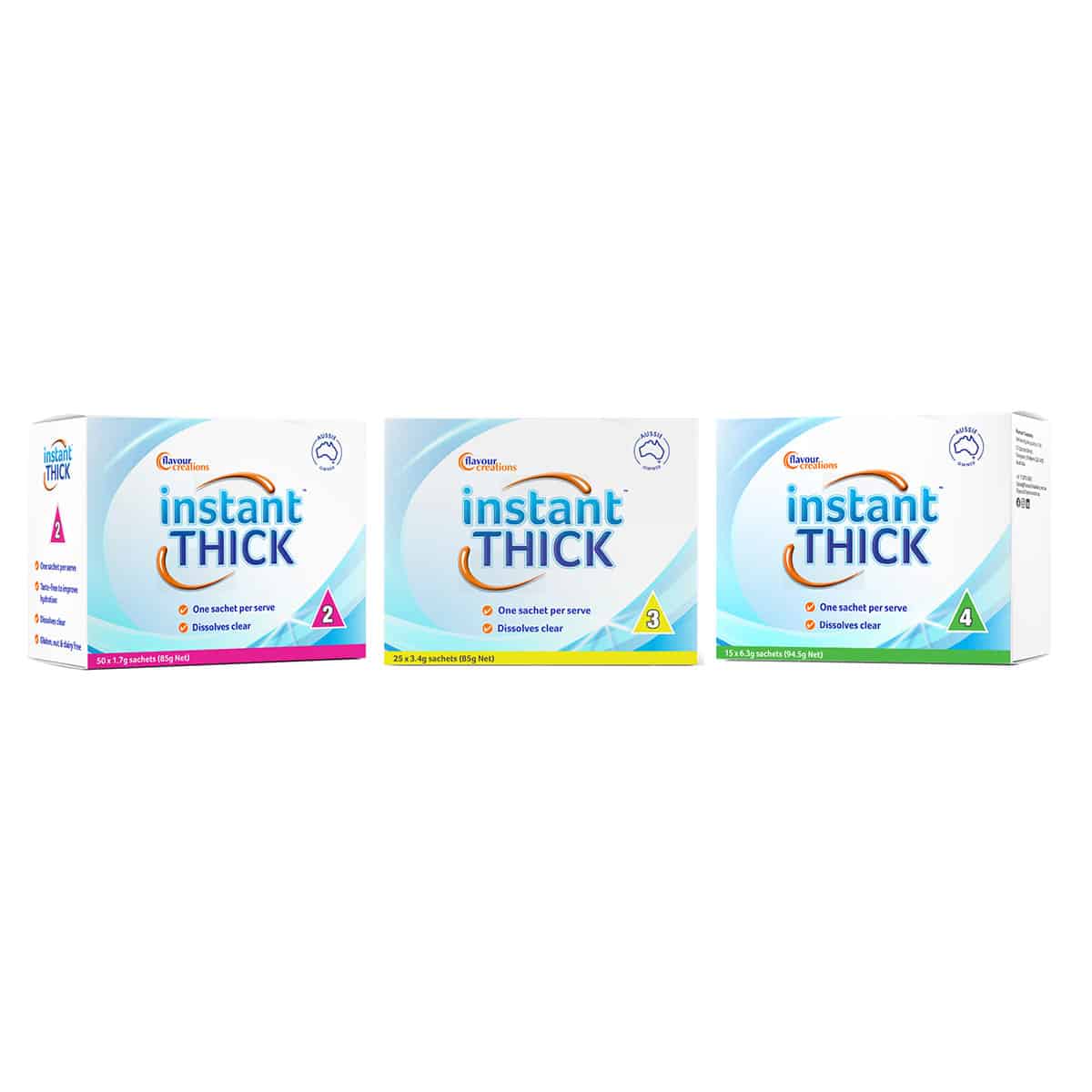 Flavour Creations Instant Thick Single Serve Powder Sachets | Pack