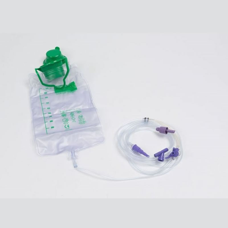 Kangaroo ePump RTH feed & flush set with inline medication port (steri