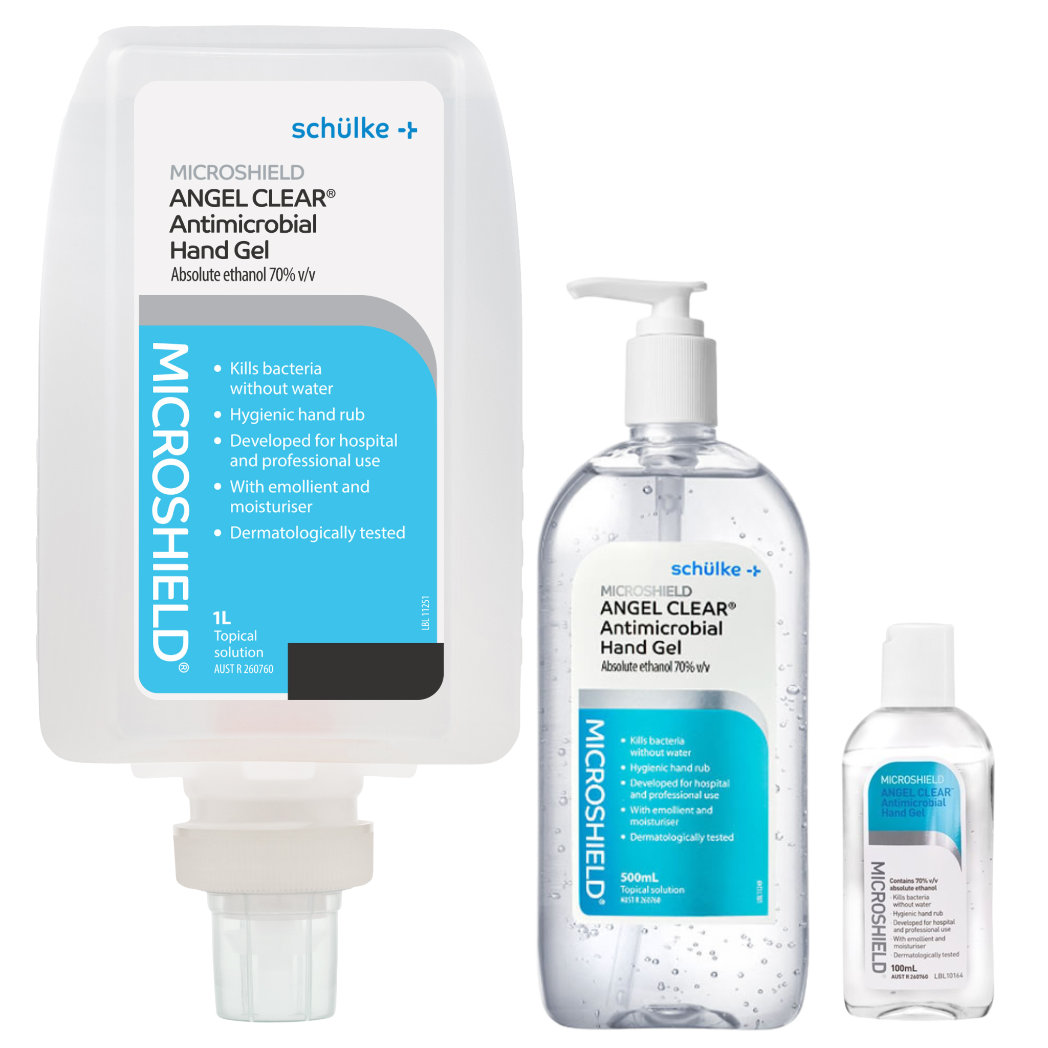 Microshield Angel Clear Antimicrobial Hand Gel | Each