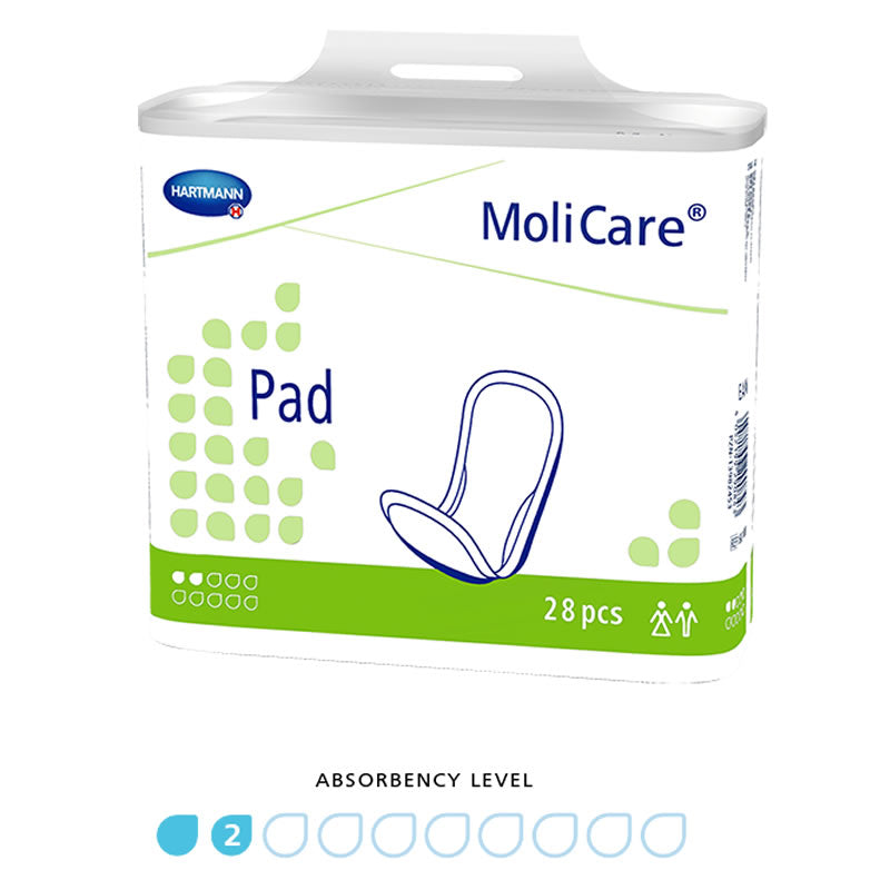 MoliCare Pads 2 Drop - 4 Drop Unisex