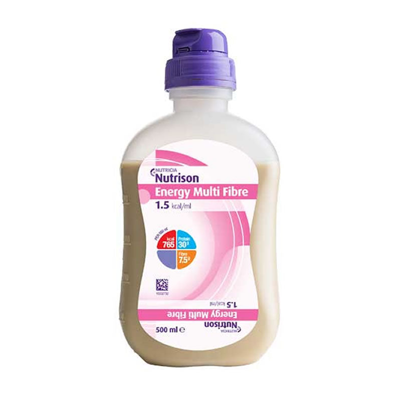 Nutrison Energy Multi Fibre 500mL OpTri Bottle | Carton of 12