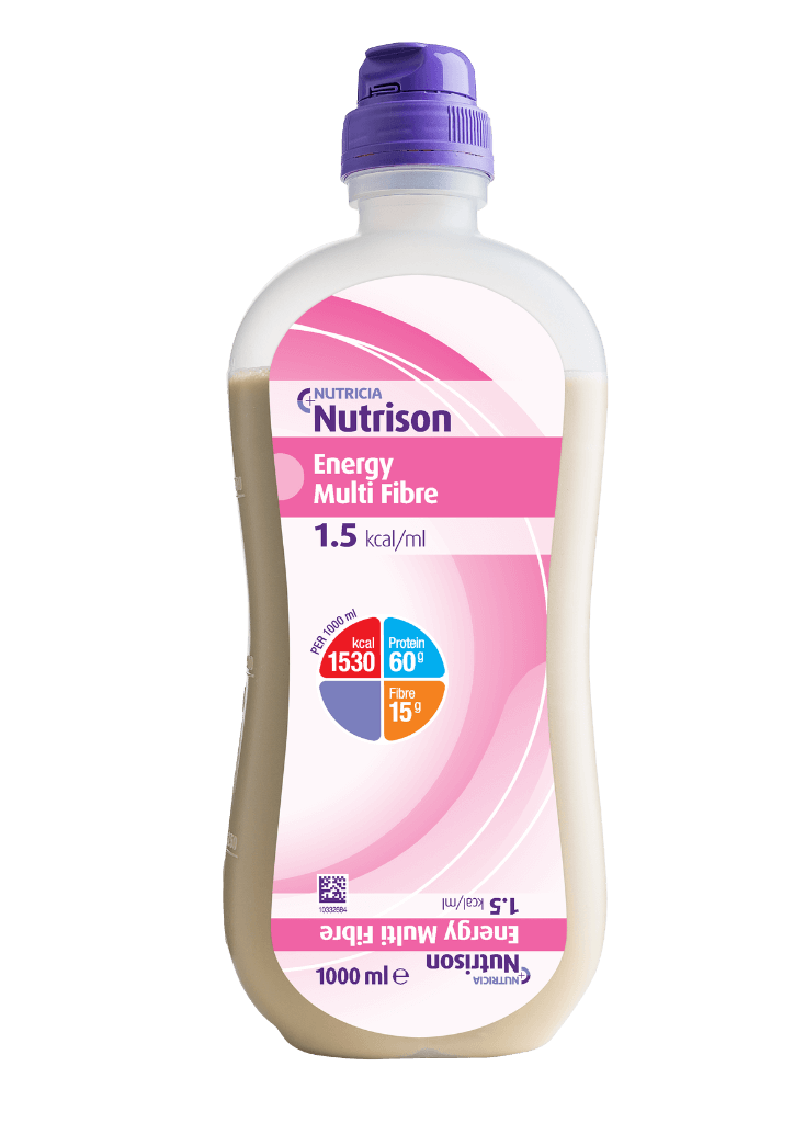 Nutrison Energy Multi Fibre 1000mL OpTri Bottle | Carton of 8