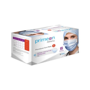 PrimeOn Athena Level 3 Surgical Face Mask – Earloops (50)