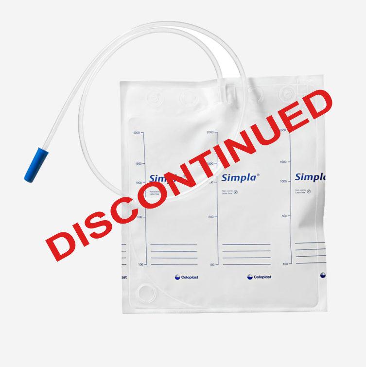 Simpla® S2 Bedside Drainage Bag (No Tap) | Carton of 250