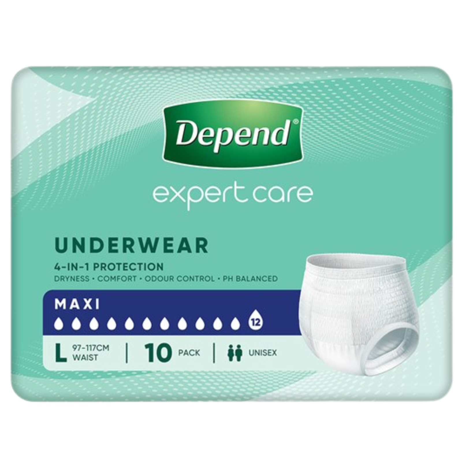 Depend Expert Care Maxi Underwear | Heavy Protection