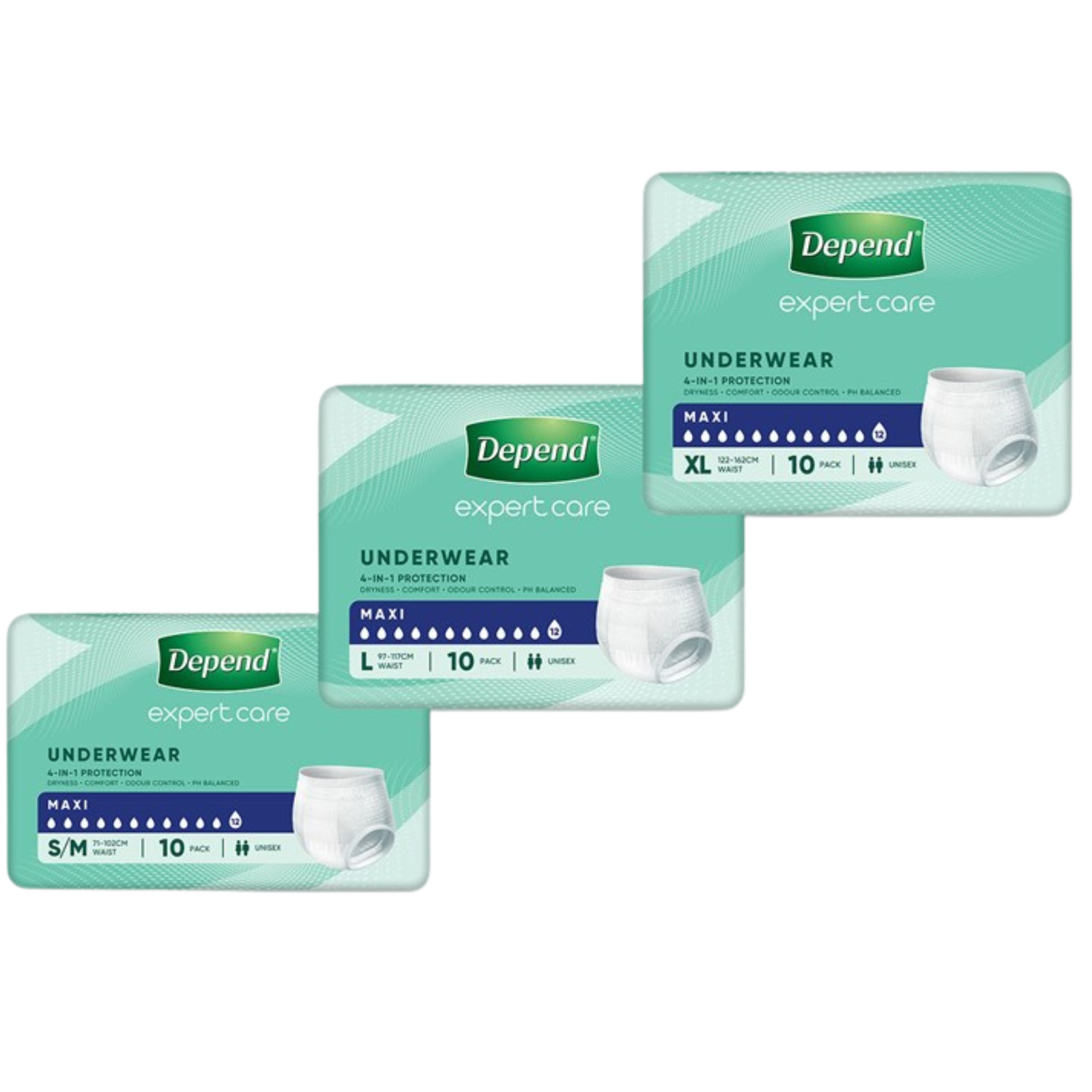 Depend Expert Care Maxi Underwear | Heavy Protection