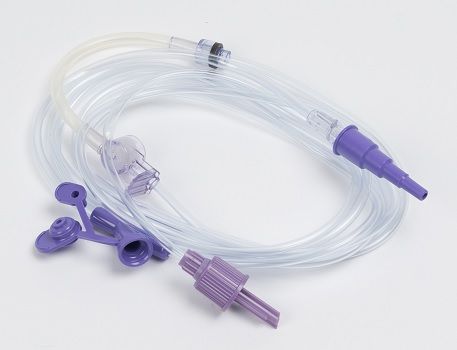 Kangaroo ePump RTH feed only set with inline medication port (sterile)