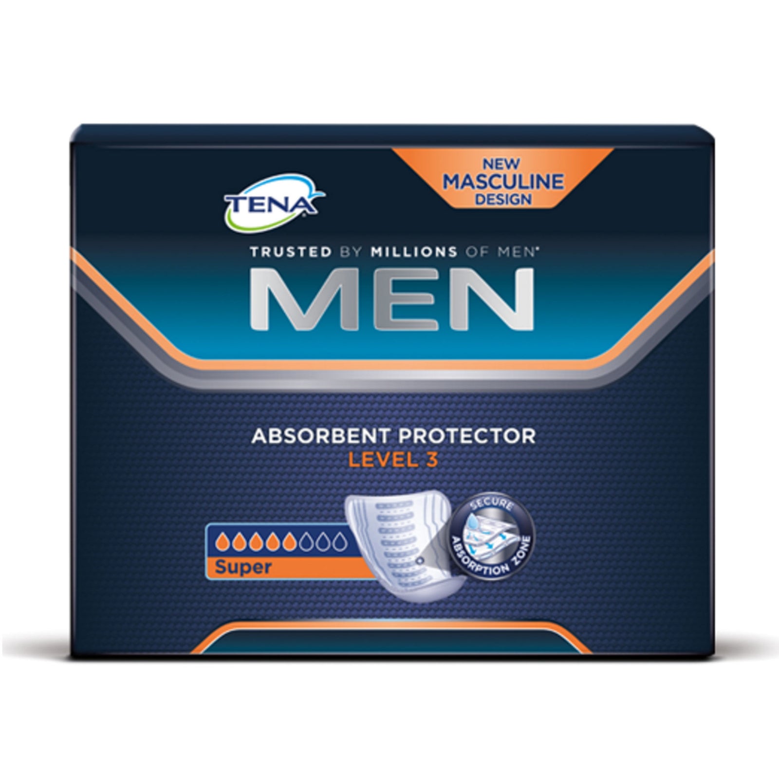 TENA Men Level 0, TENA Men Level 1 , TENA Men Level 2 & TENA Men Level ...